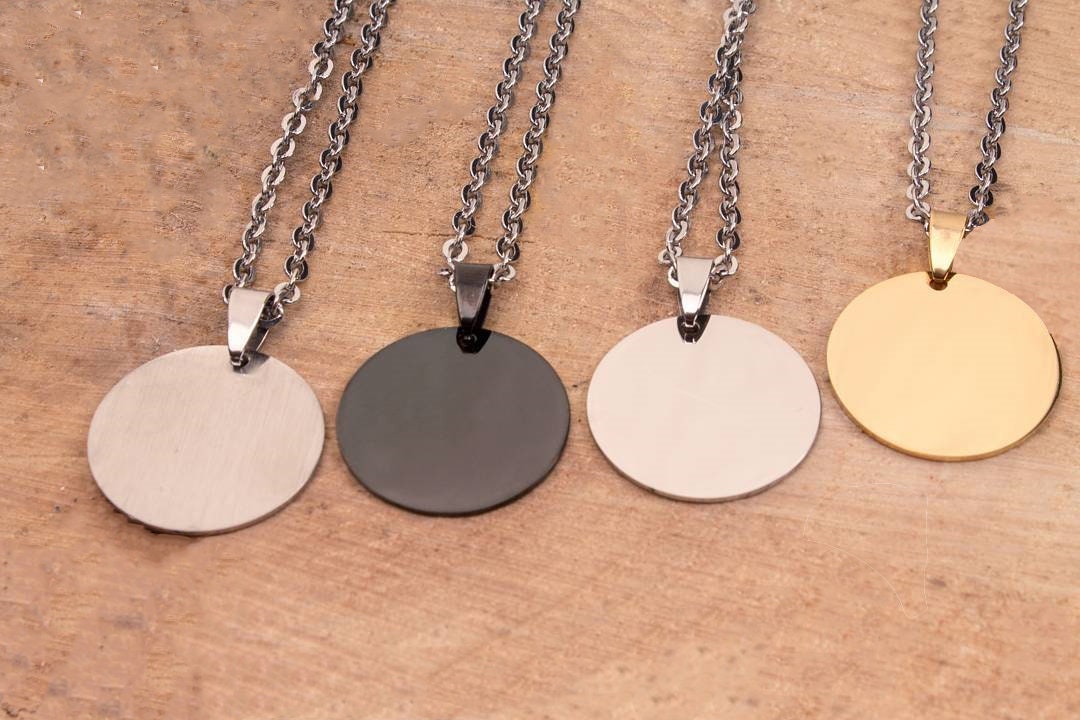 Custom Engraved Pendant Engraved Pendant Custom Engraved | Etsy