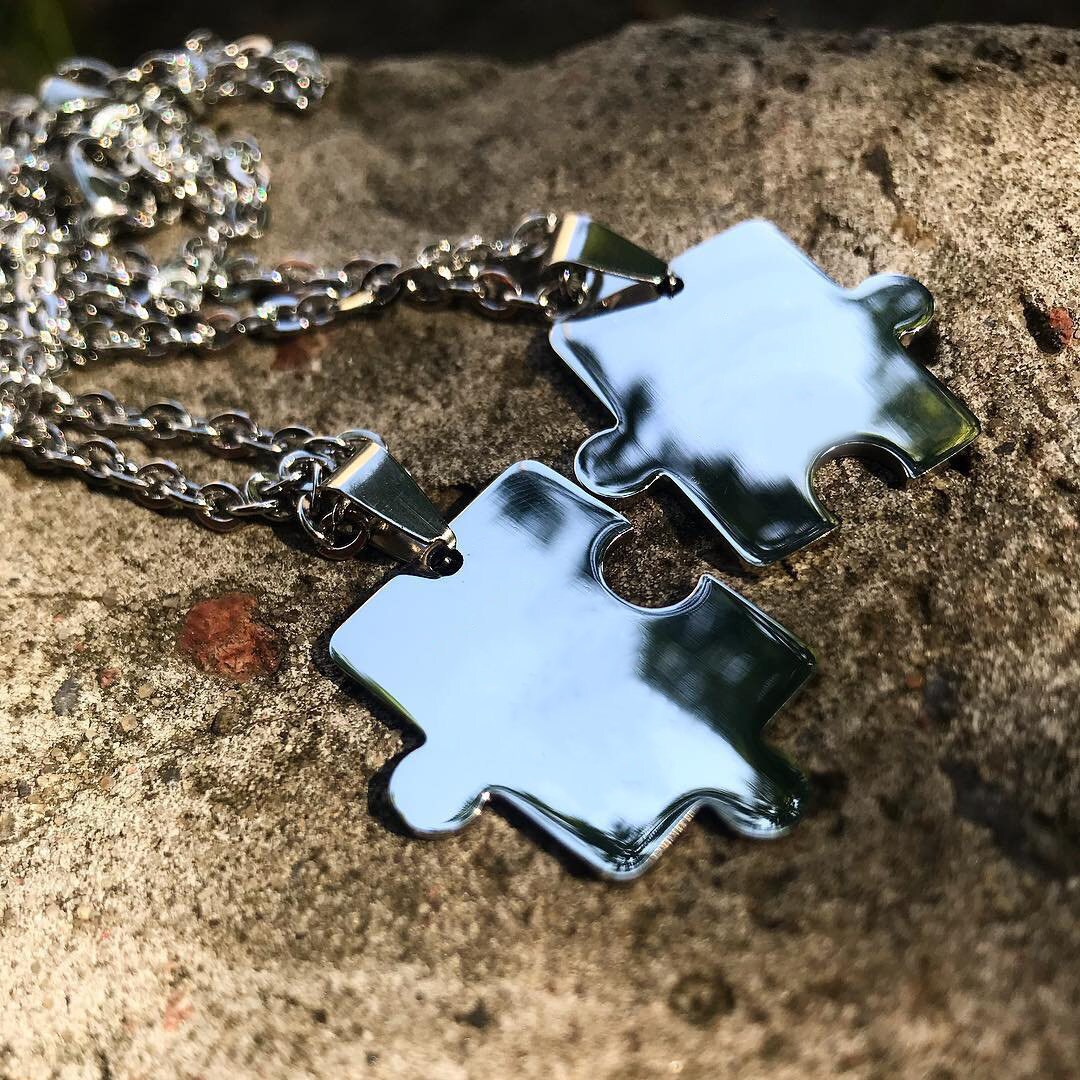 Collar de amistad Collar de parejas Collar para parejas | Etsy