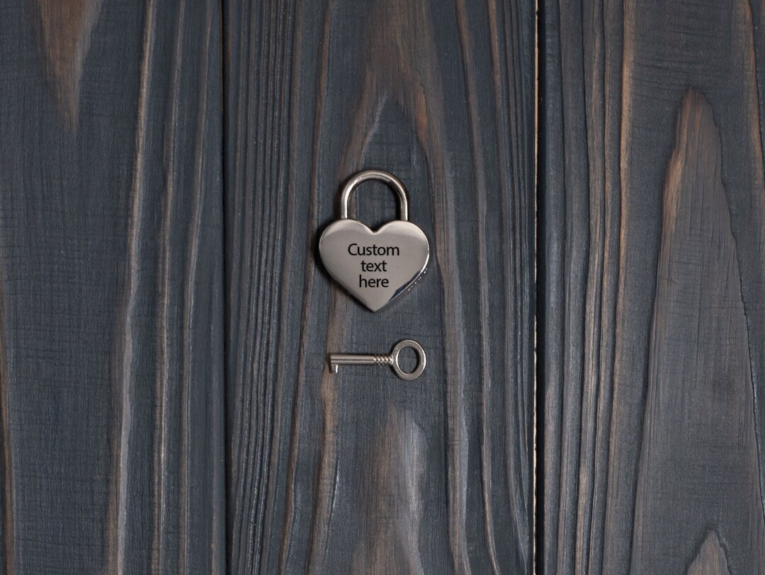 Engraved Love Lock, Custom Lock, Engraved Padlock, Lock for Bridge ...