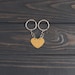 Heart Keychain for Couples Custom Couples Keychain Broken - Etsy