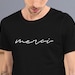 Merci Shirt , Merci Thank You Shirt , French Shirt Women & Men , French ...