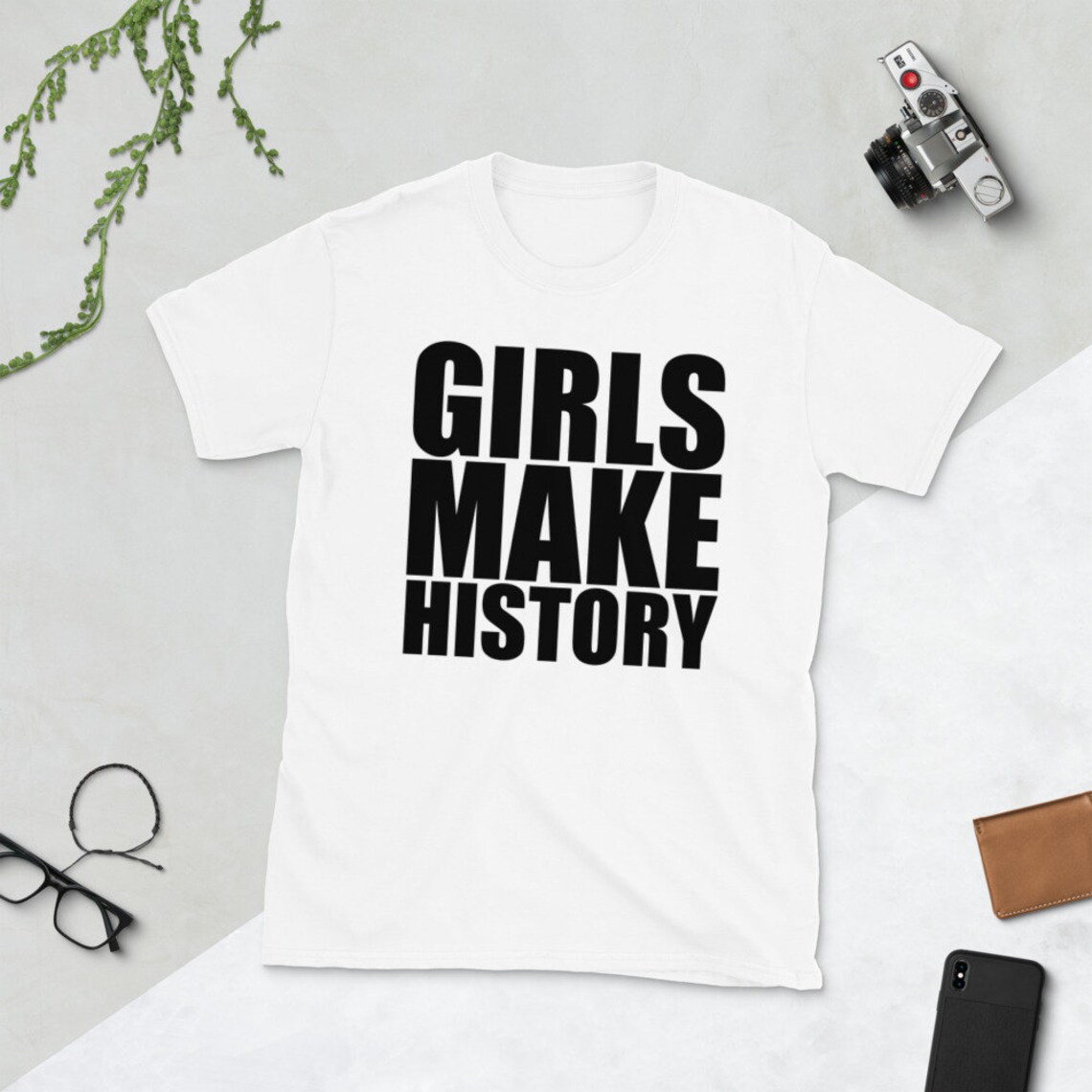 Girls Make History Shirt Feminist Shirt Feminism Shirt | Etsy