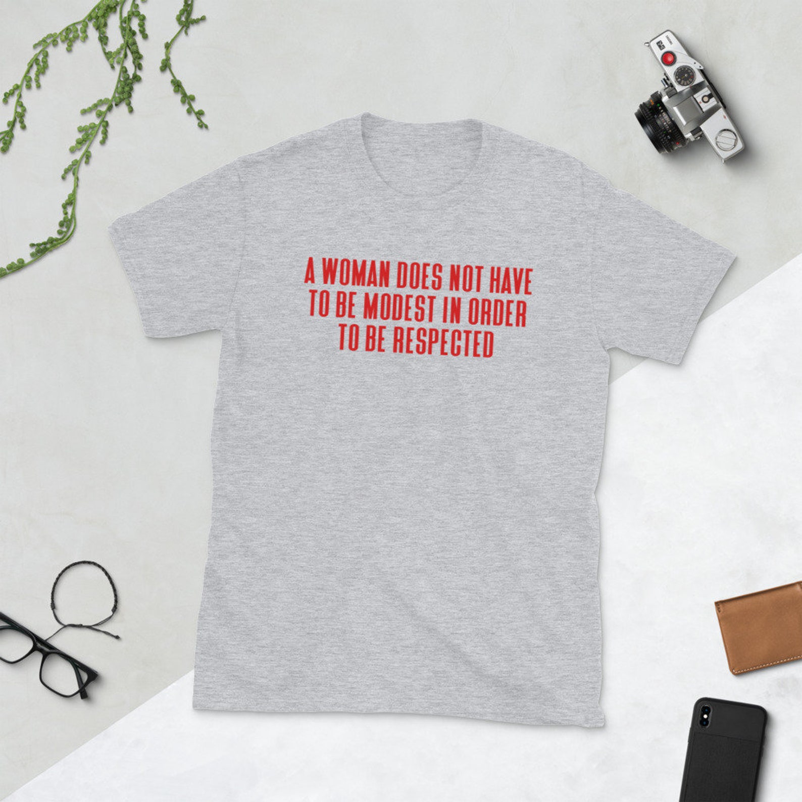 A Woman Does Not Have to Be Modest in Order to Be Respected - Etsy