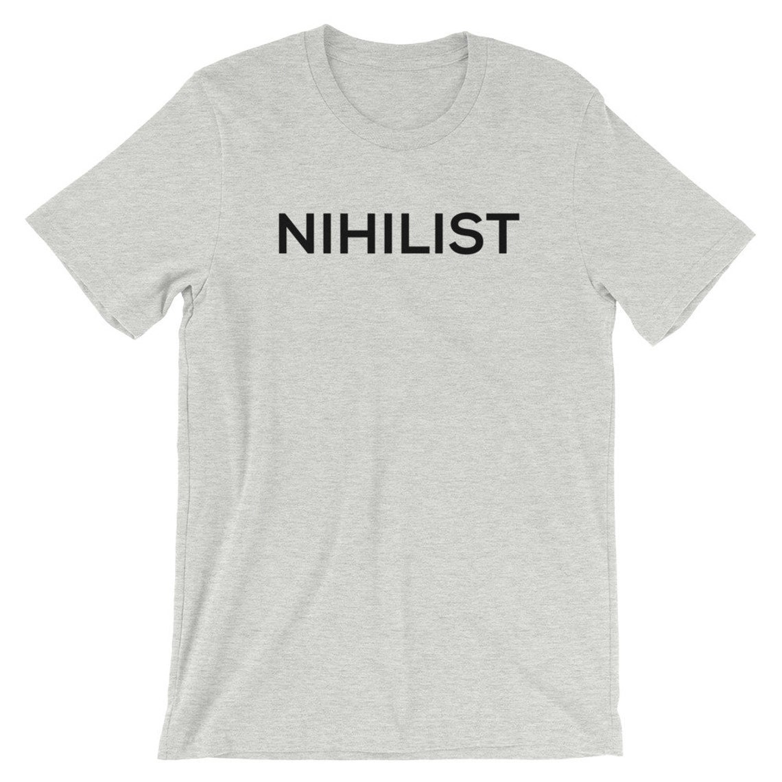 Nihilist T-Shirt Unisexe Drôle Meme T Shirt Show Tshirt - Etsy France