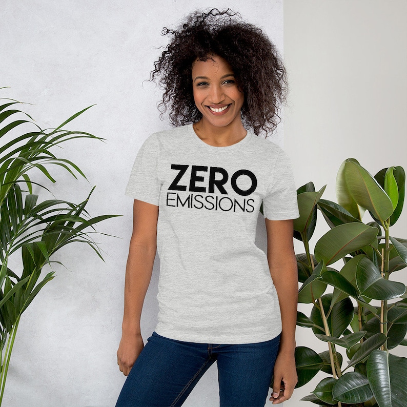 Zero Emissions T-shirt Unisex 0 Emission T Shirt EV - Etsy