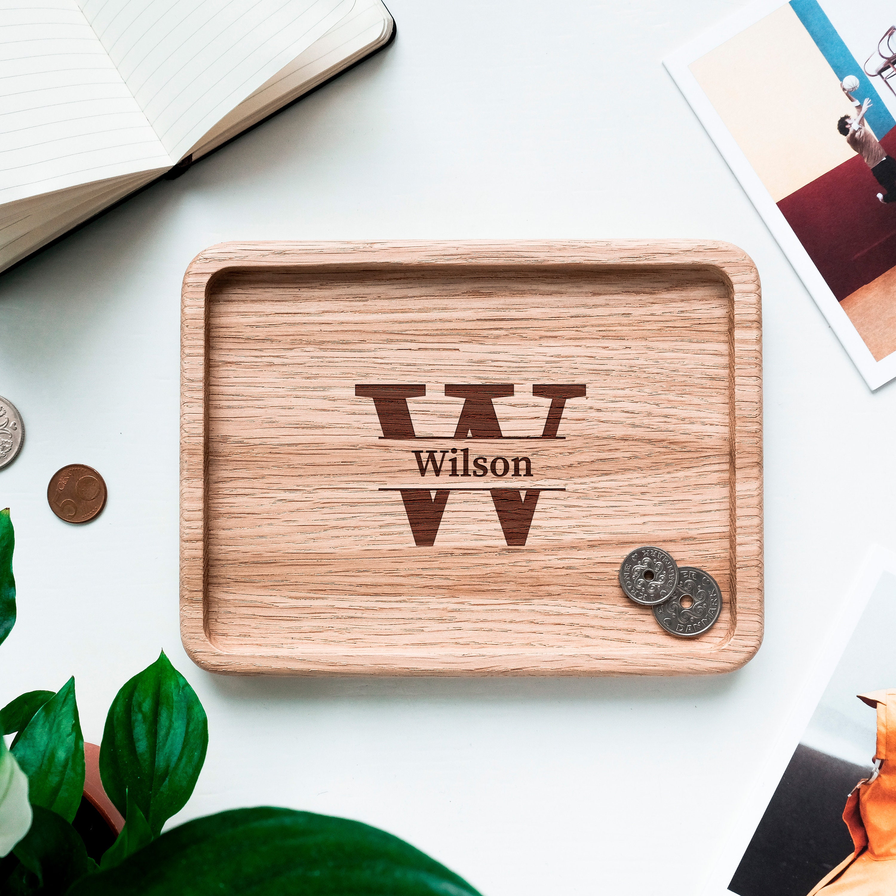 Valet Tray Catch All Tray Desk organizer Catchall Tray | Etsy