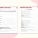 Pink Marble Weekly Time Log| Printable Time Sheets for Employees | Work ...