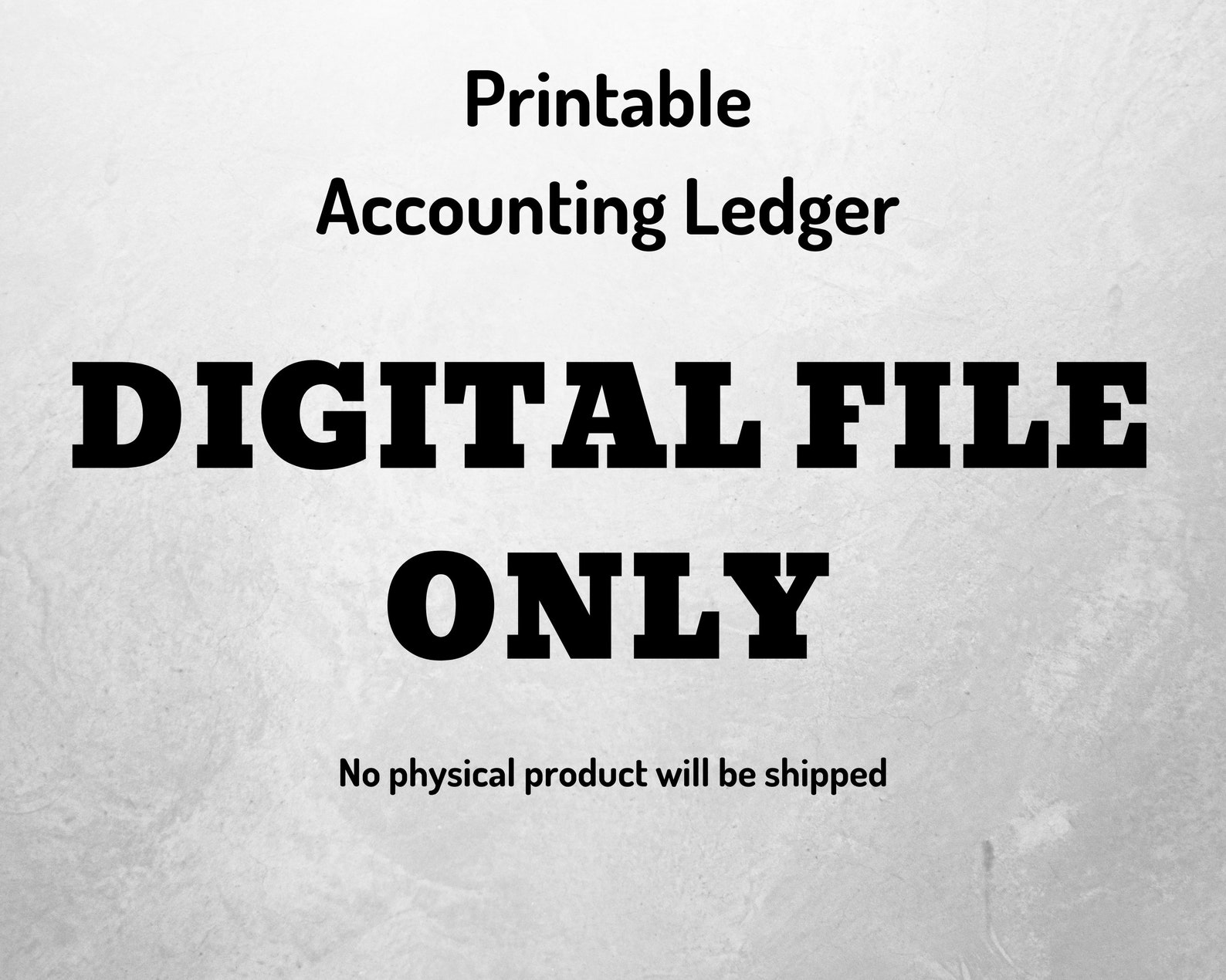 Printable Accounting Ledger Bookkeeping Journal For Small Businesses
