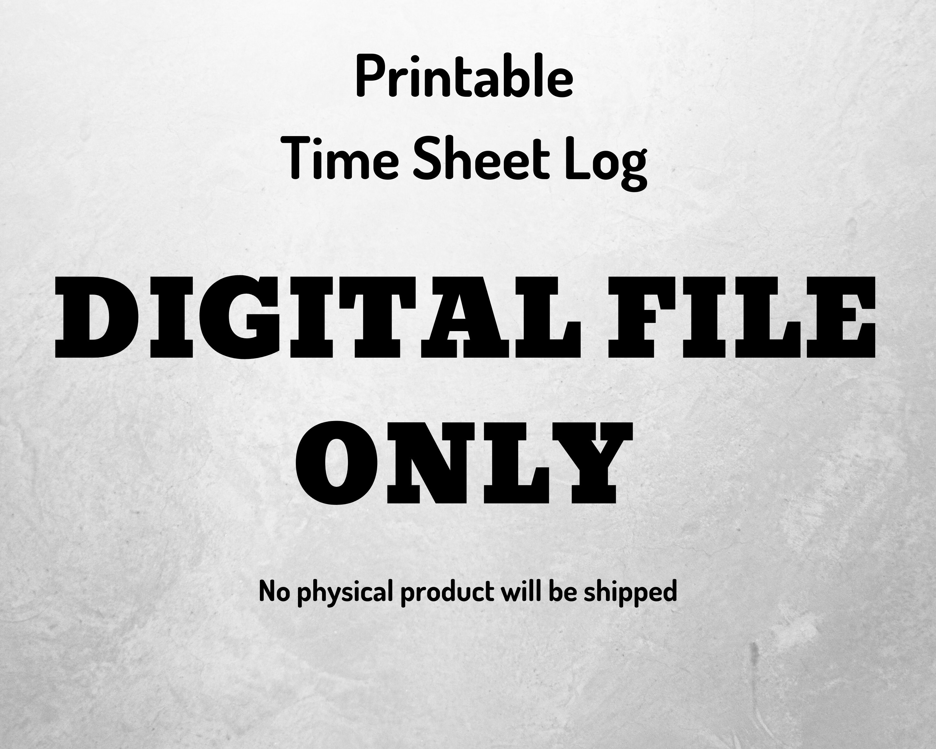 Pink Marble Time Sheet Log for Freelancers Printable Time - Etsy