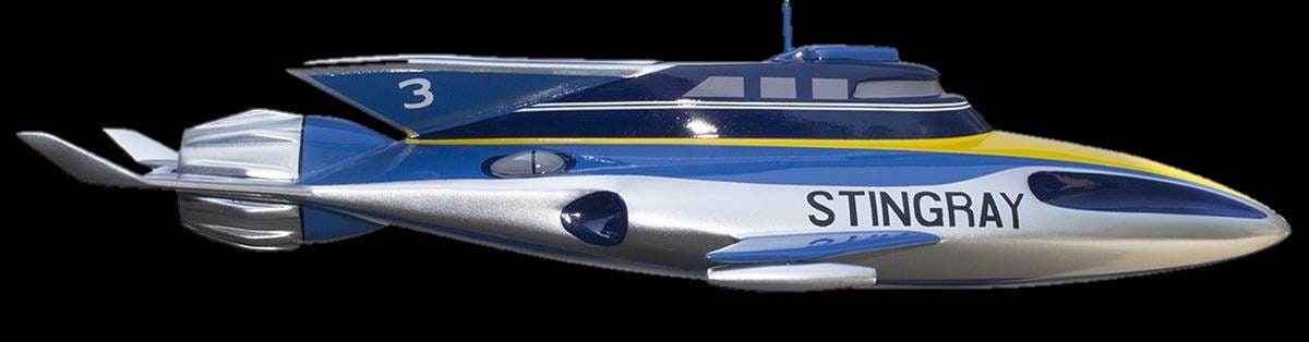 05. Stingray submarine inspired by Gerry Anderson's | Etsy