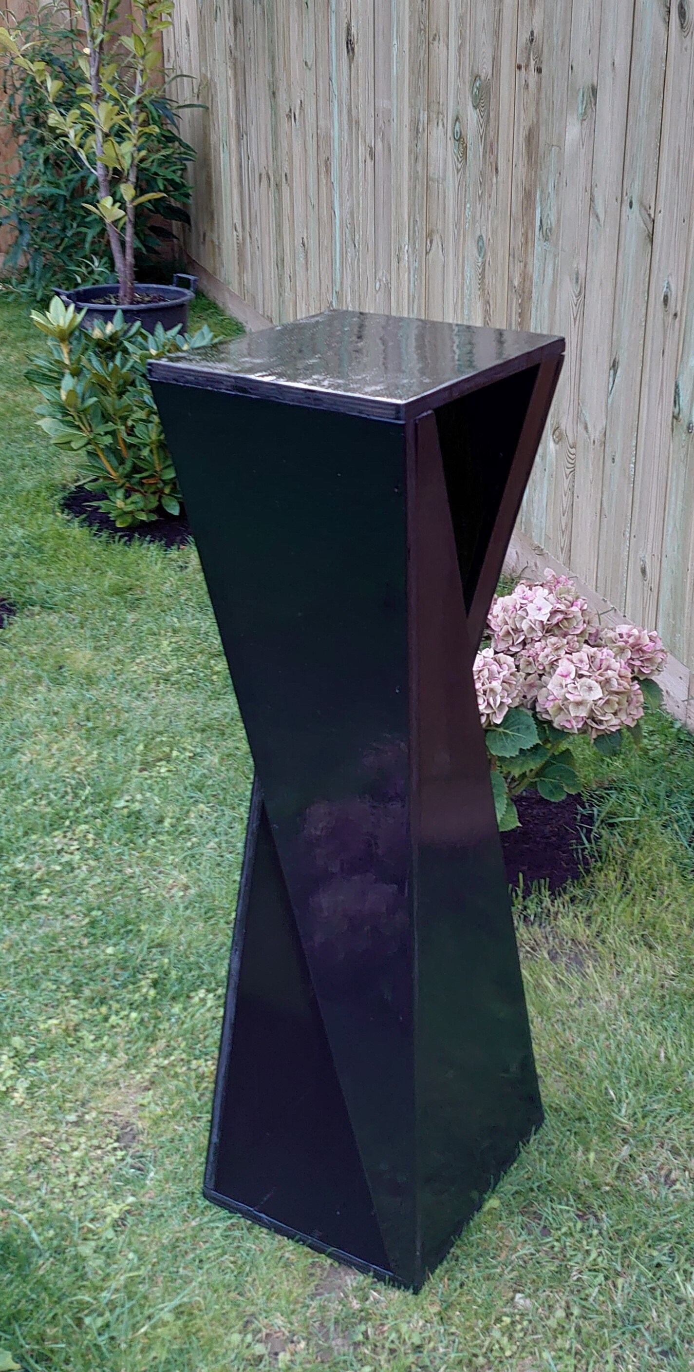 Plinth Pedestal Plant Stand Stand Plywood Wood - Etsy UK