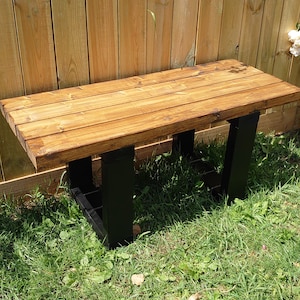 Wooden Bench, Bench, Wood, Oak, Garden, Home,reclaimed Timber - Etsy UK