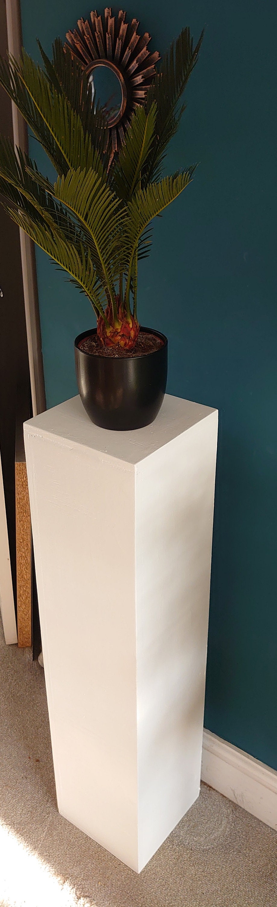 Plinth Pedestal Plant Stand Stand Plywood Wood | Etsy UK