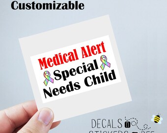 Special needs decals | Etsy