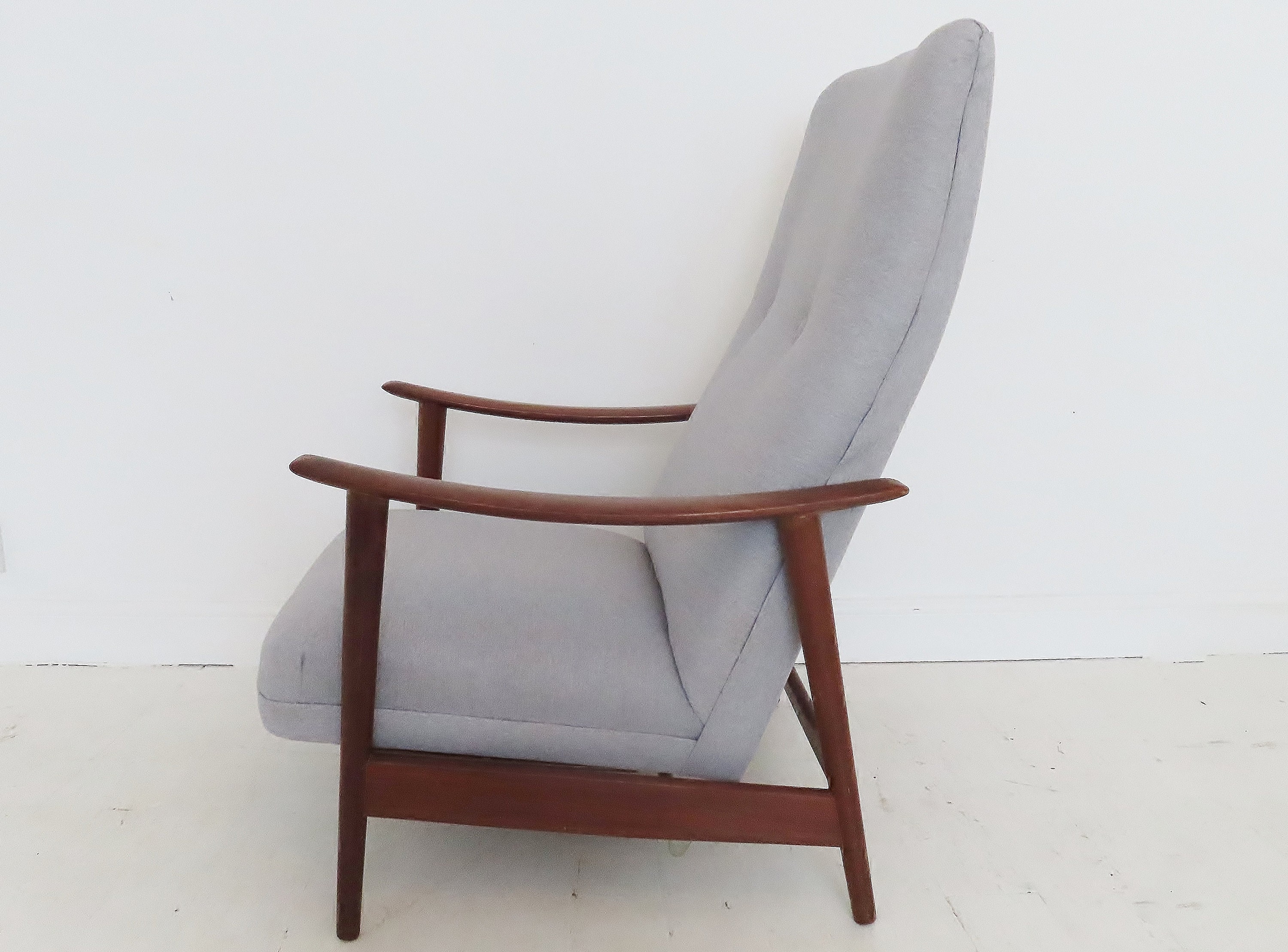 Vintage Danish Teak Reclining Lounge Arm Chair by Arnt Lande - Etsy UK