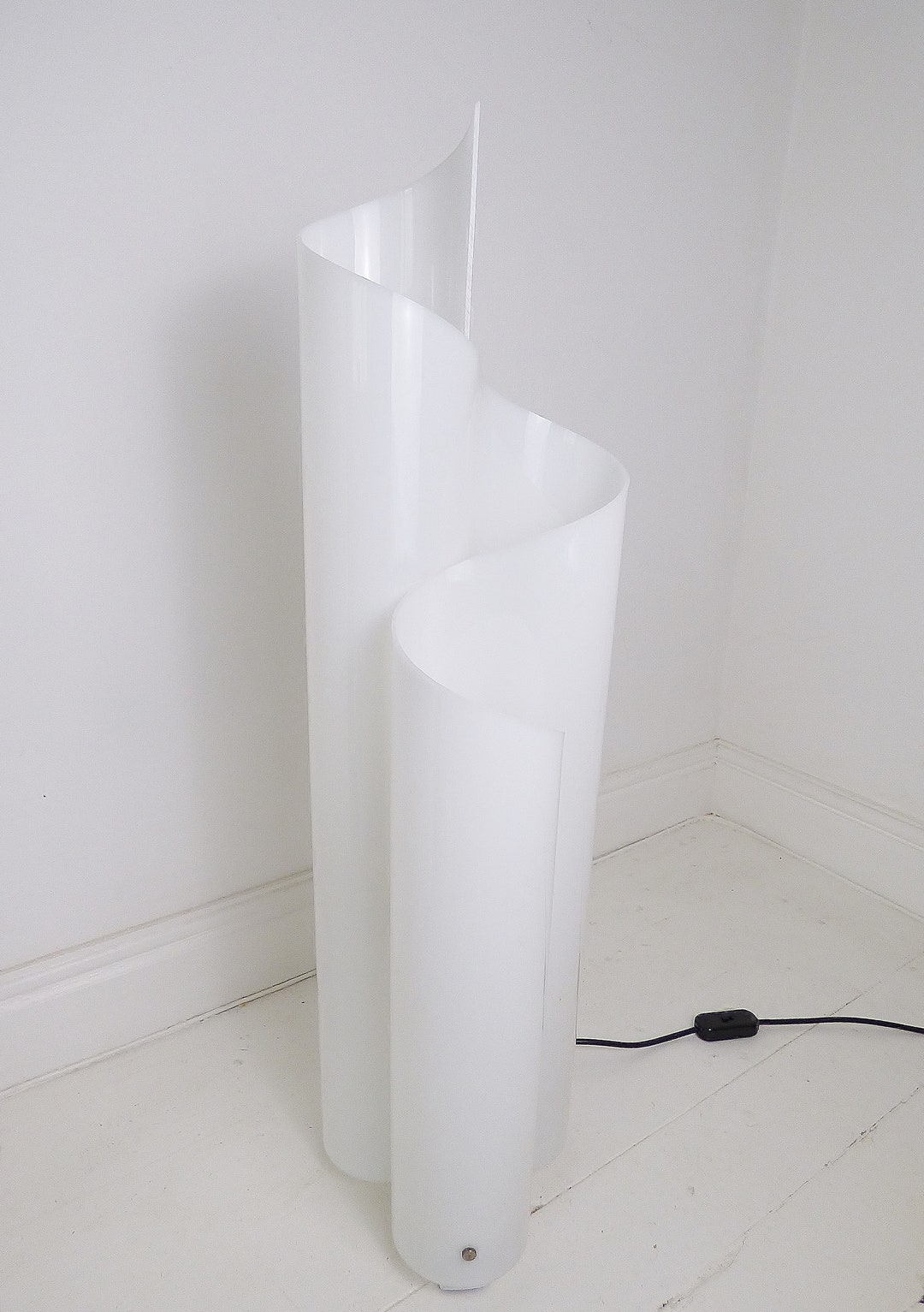 Vintage Italian Mezza Chimera Floor Lamp by Vico Magistretti for ...