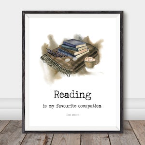 Reading Wall Art Set Literature Poster Book Print Set of 3 - Etsy