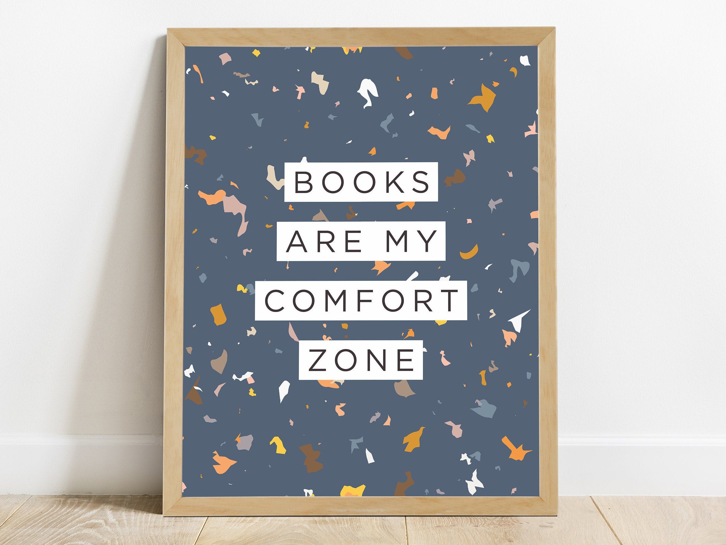 Bookish Poster Set of 6 Prints Reading Nook Decor Printable | Etsy