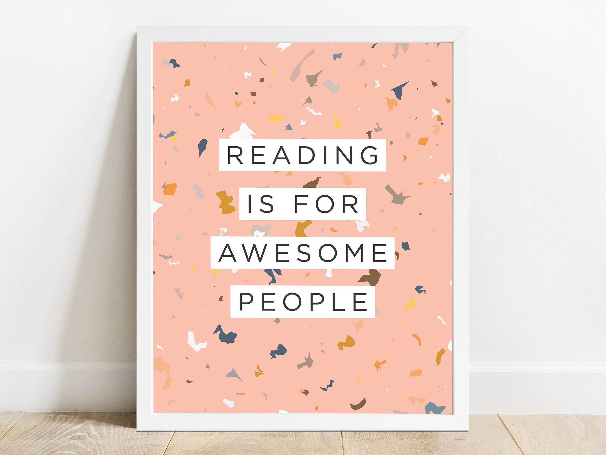 Bookish Poster Set of 6 Prints Reading Nook Decor Printable | Etsy