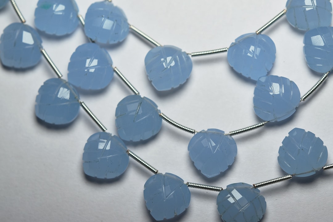 5 Match Pair, Holly Blue Hydro Quartz, Side Drilled, Faceted Carved ...