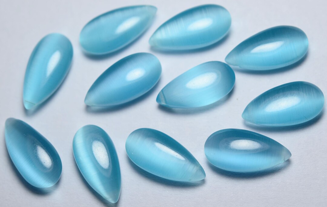 5 Match Pair Star Blue Hydro Quartz Side Drilled Pear Shape - Etsy