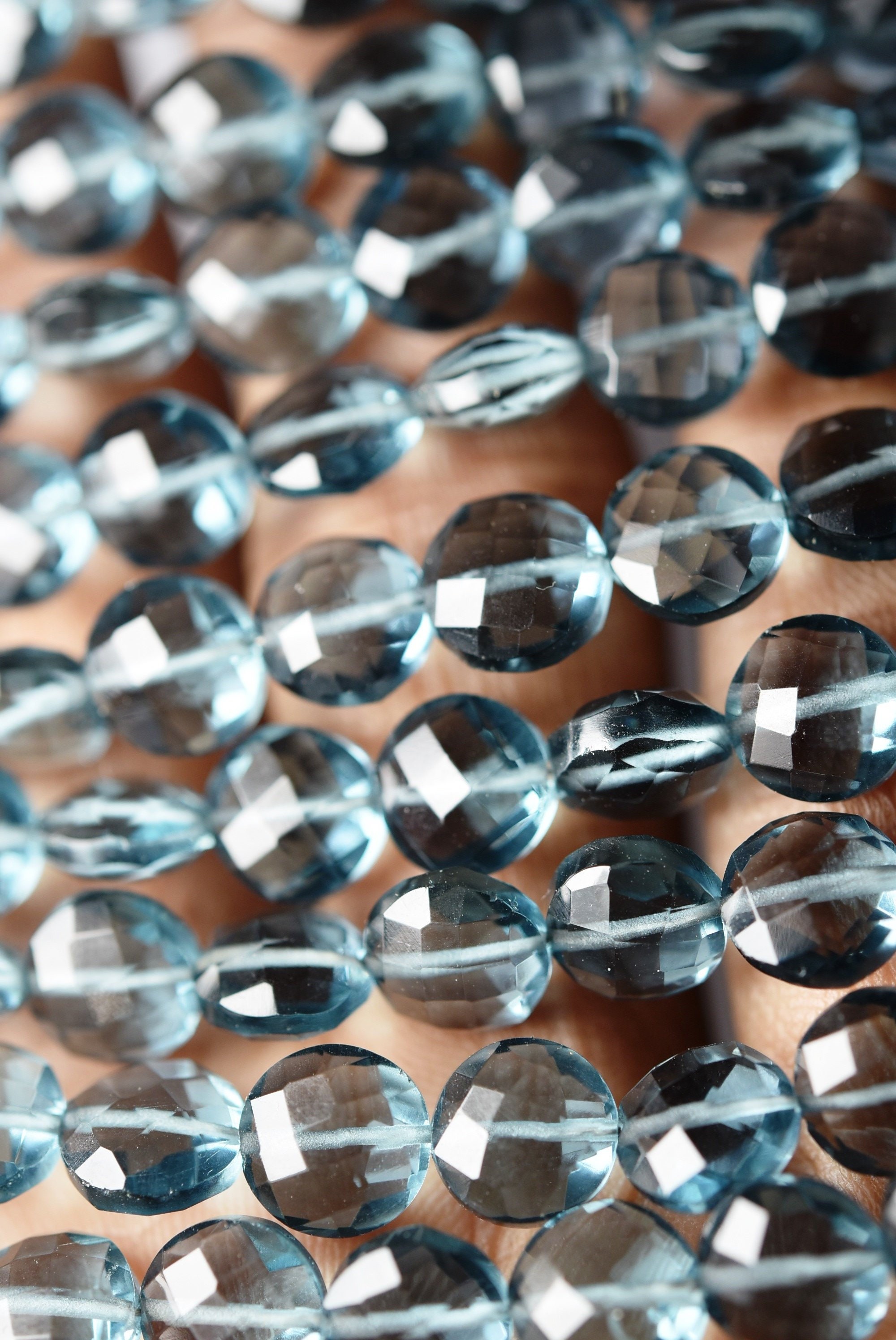 8 Inches Strand London Blue Hydro Quartz Vertical Top - Etsy