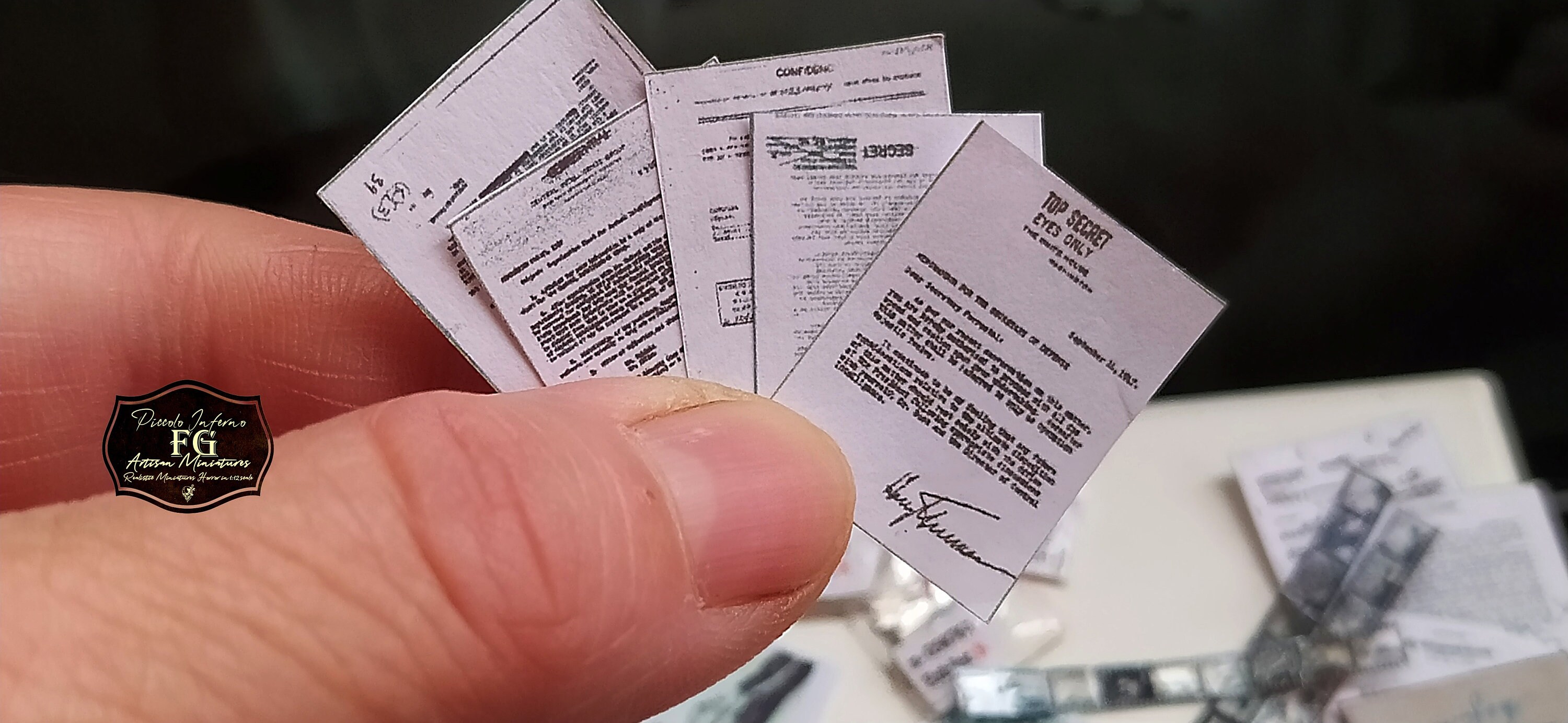 X Files, Autopsy of the Alien, Horror Dolls House 12th Scale - Etsy