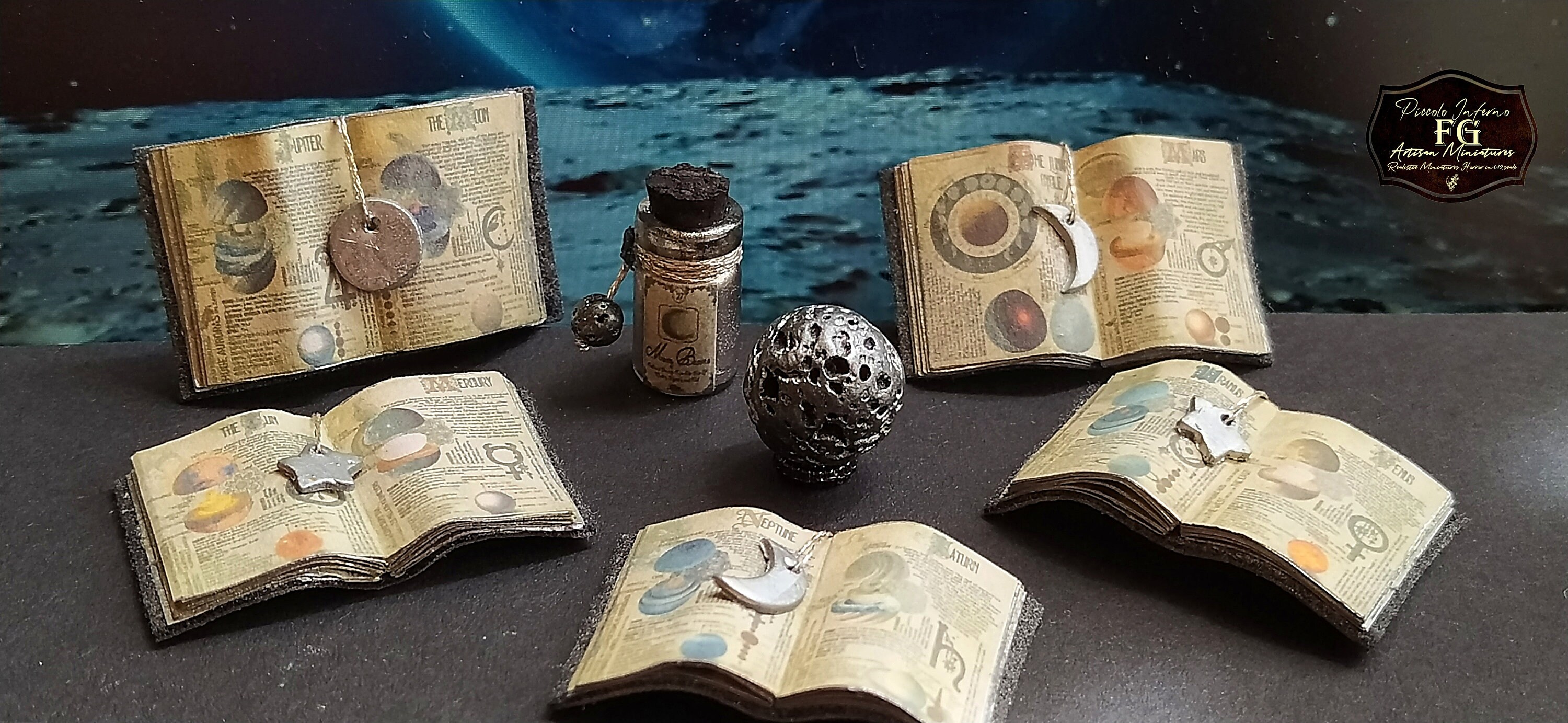 Art & Collectibles horror miniature dolls house 12th scale Phoenix Book ...