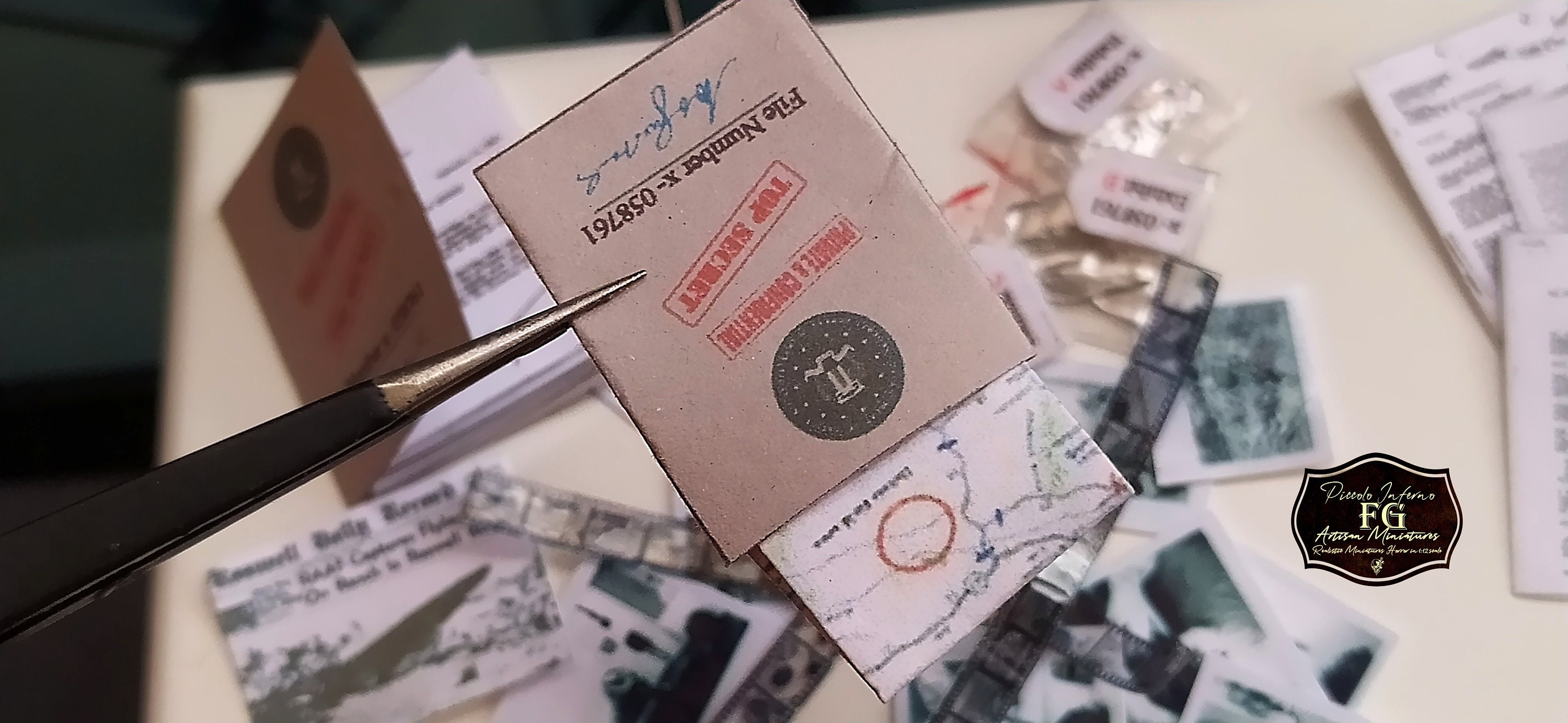 X Files, Autopsy of the Alien, Horror Dolls House 12th Scale - Etsy