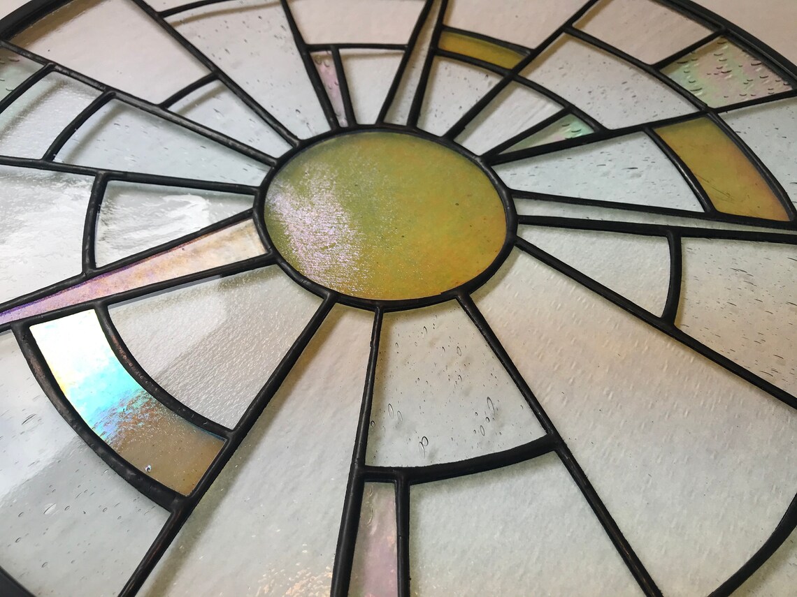 Art Deco/ Abstract Sun Panel - Etsy