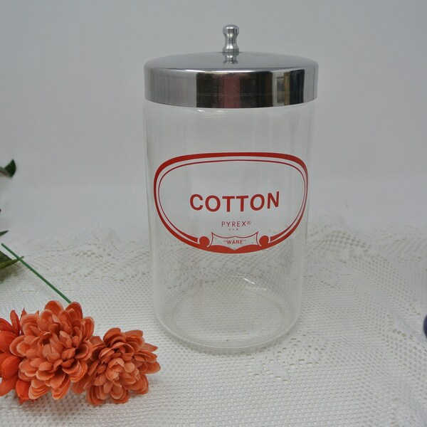 Pyrex Apothecary Jar - Etsy