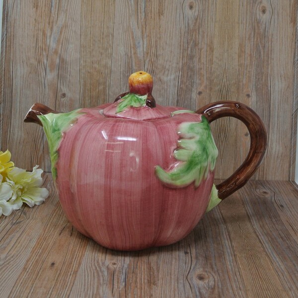 Apple Teapot - Etsy