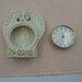 Small AVON Praying Angel Mantle Clock Ivory Porcelain With - Etsy
