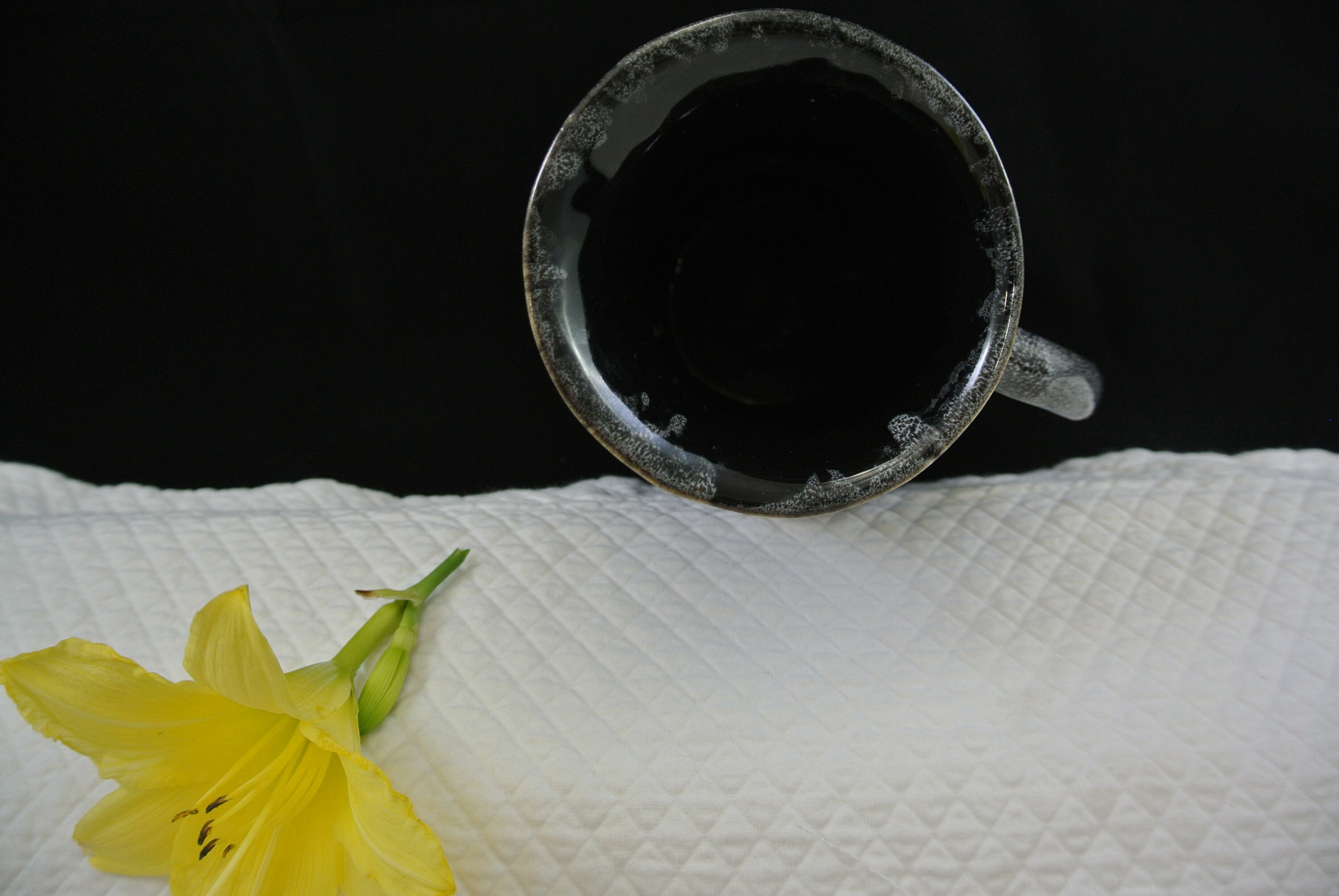 USA Drip Ware Pottery Black Glazed Pitcher With With White - Etsy