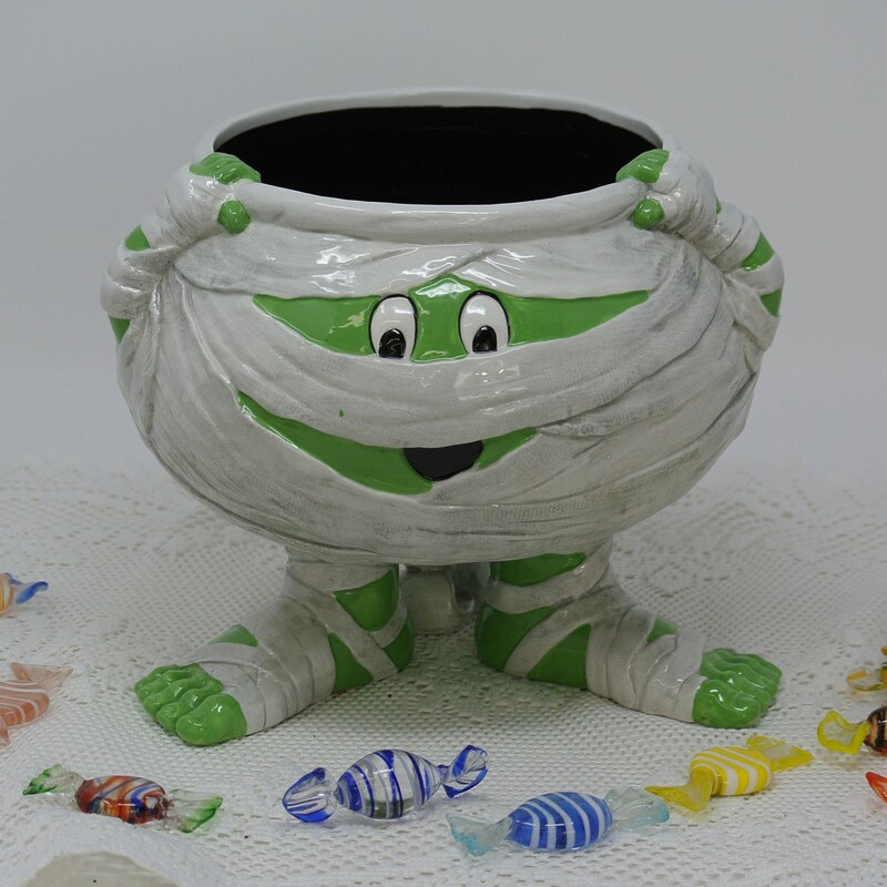 Mummy Candy Bowl - Etsy