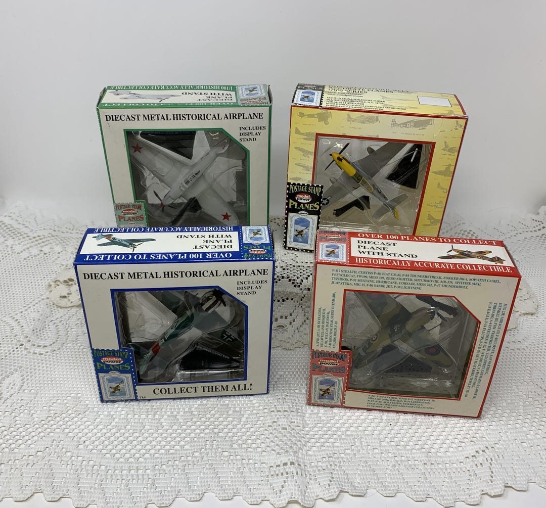 Model Power Postage Stamp Planes ~ Focke Wulf 190 ~ Hurricane MKII ...
