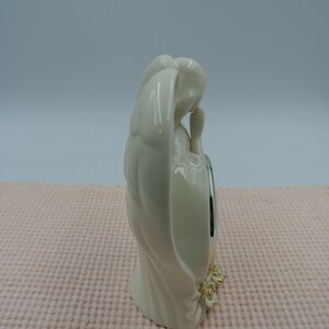 Small AVON Praying Angel Mantle Clock Ivory Porcelain With - Etsy