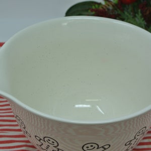 The Bake Shop Gingerbread Man Mixing Batter Bowl With Handle. - Etsy