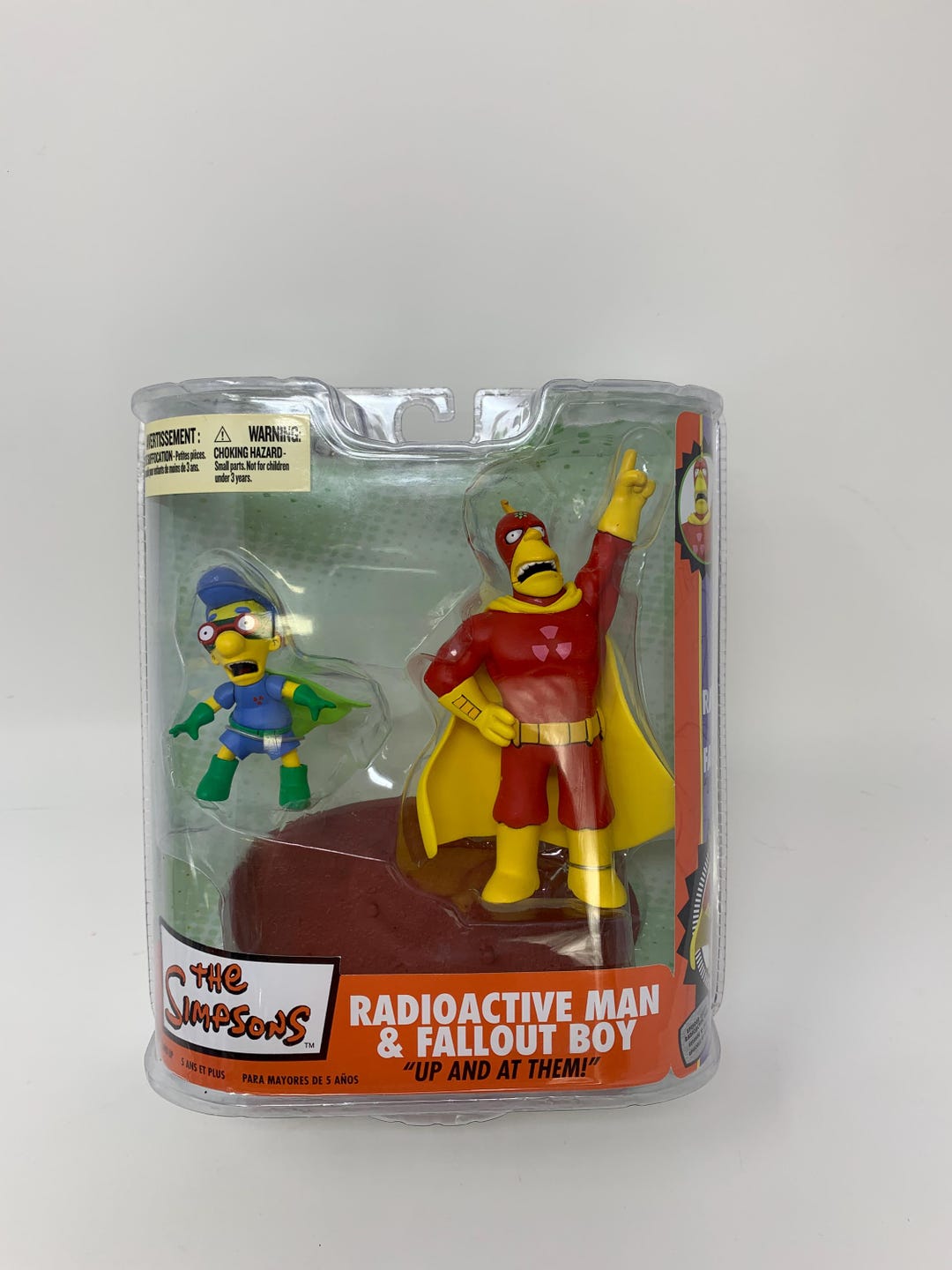 The Simpsons Mcfarlane Toys Radioactive Man and Fallout Boy Action ...