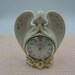Small AVON Praying Angel Mantle Clock Ivory Porcelain With - Etsy
