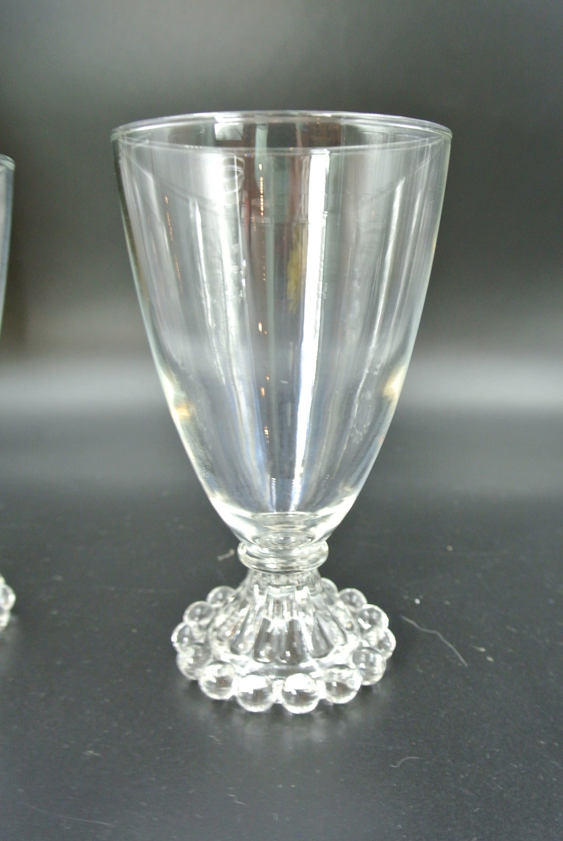 Vintage Anchor Hocking Boopie Water Goblets in the Candlewick | Etsy