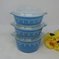 Pyrex Snowflake - Etsy