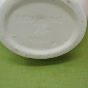 Red Wing Pottery 1940's Magnolia Idea's Vase ~ 9" Tall ~ Double Handles ...