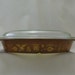 Vintage Pyrex Early American Heritage Pattern Oval Divided - Etsy