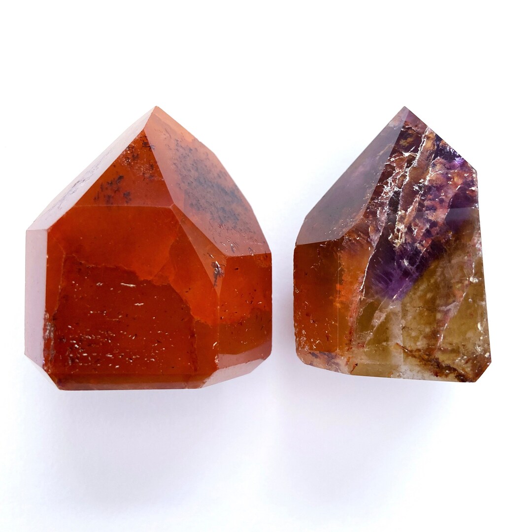 Must See! Polished Super Seven Fire Crystal Points- You Pick! - Etsy