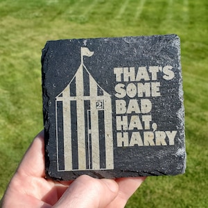 JAWS Coasters (#22): That's Some Bad Hat, Harry - Etsy