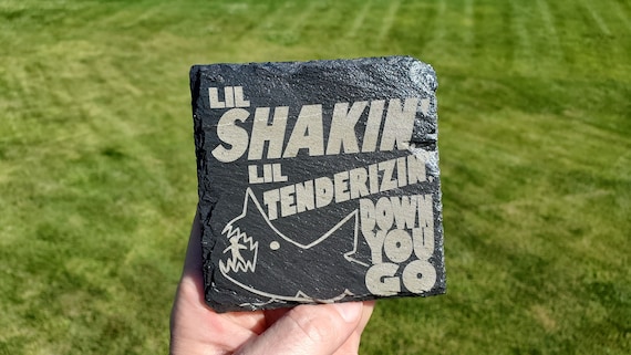 JAWS Coasters 26: Down You Go chalkboard Shark | Etsy