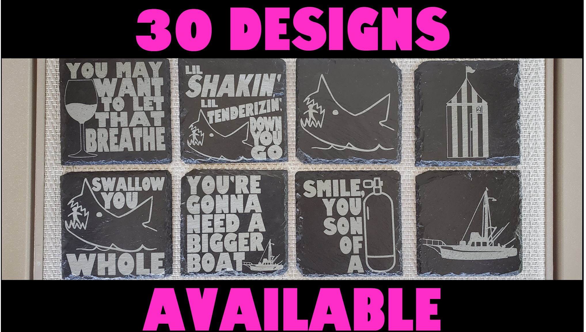 JAWS Coasters 11: Pippet Come On Pippet - Etsy