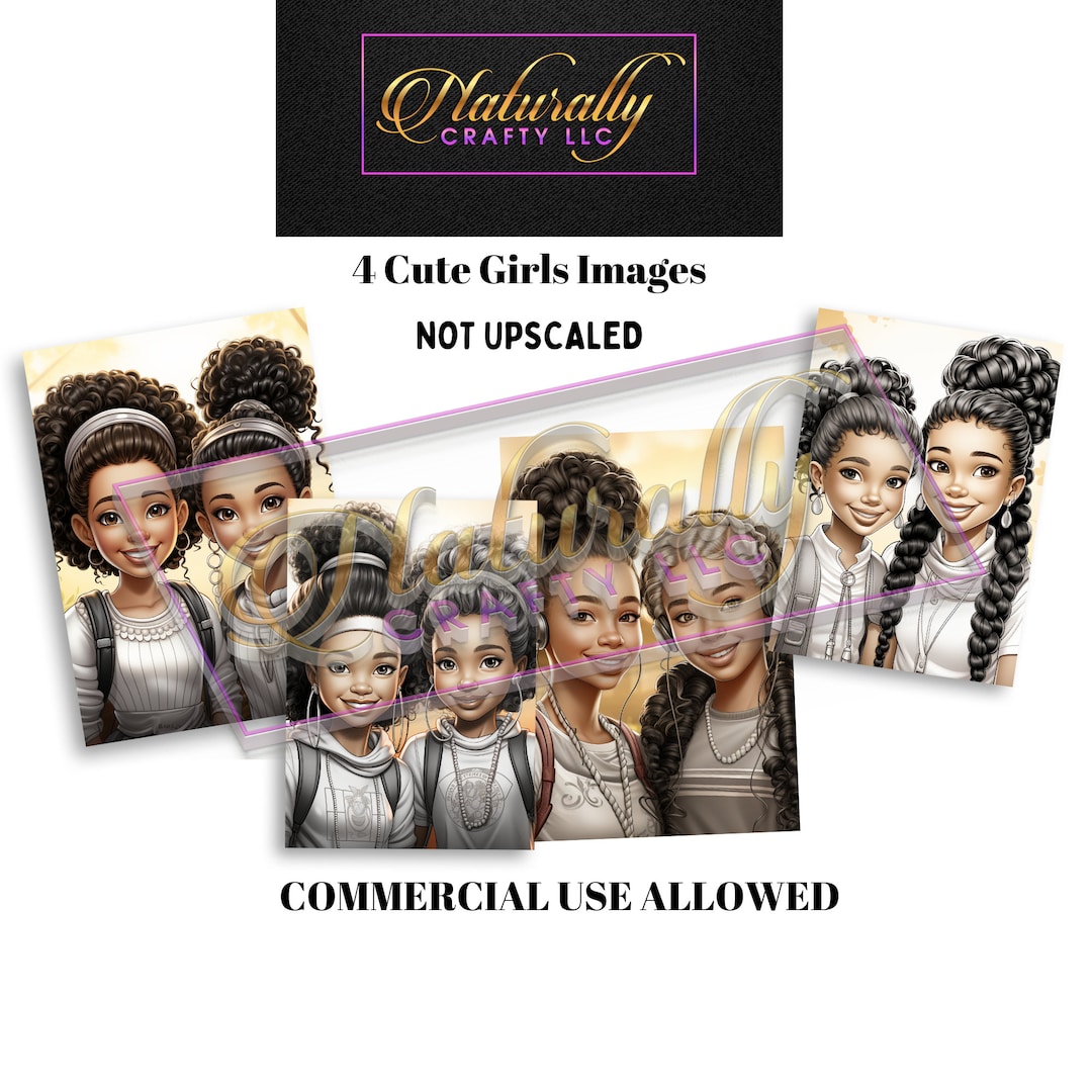 4 Cute Girls - Etsy