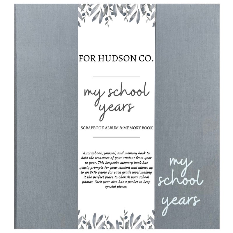 School Photo Album - Etsy